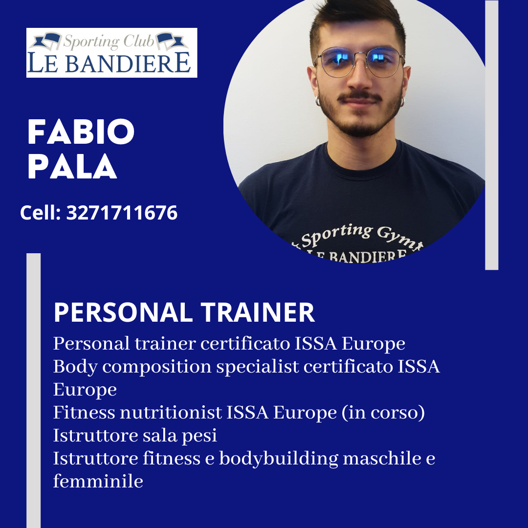 Personal trainer – Sporting Club Le Bandiere
